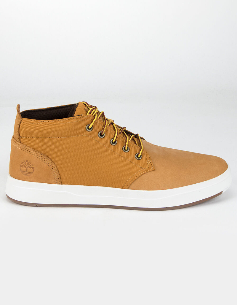 TIMBERLAND Davis Square Leather Chukka Mens Shoes - WHEAT | Tillys