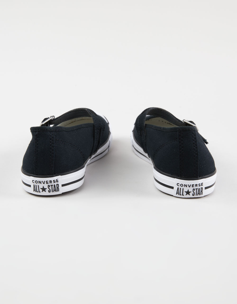 CONVERSE Chuck Taylor All Star Dainty Mary Jane Womens Shoes - BLK/WHT ...