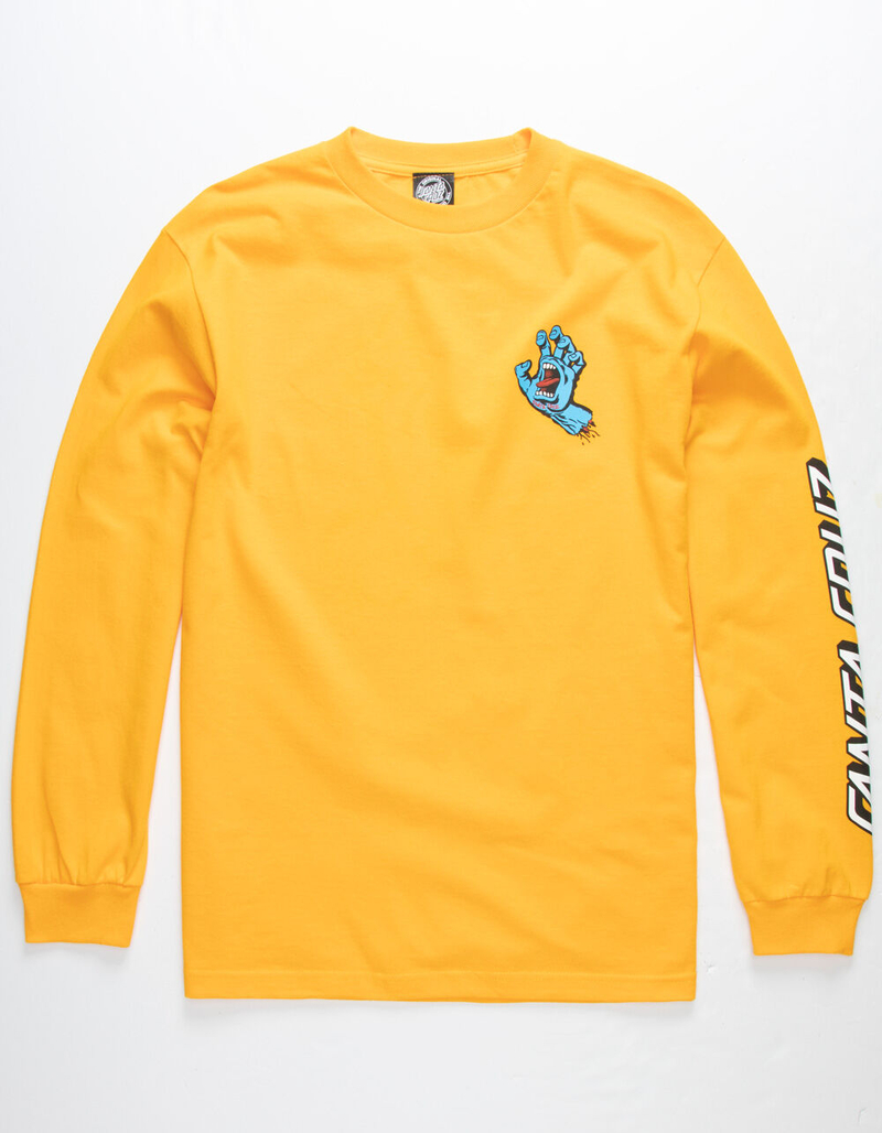 SANTA CRUZ Screaming Hand Mens T-Shirt - GOLD | Tillys