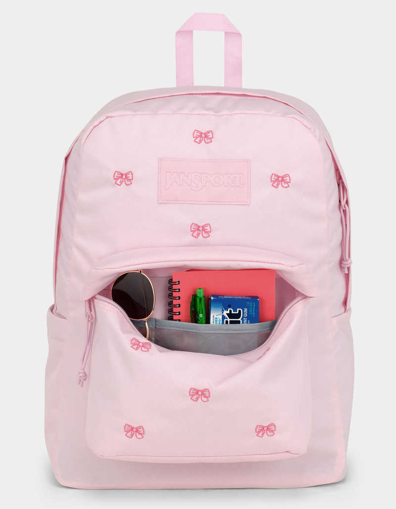 JANSPORT SuperBreak Plus FX Backpack - EMBROIDERED BOWS - ONE SIZE | Tillys