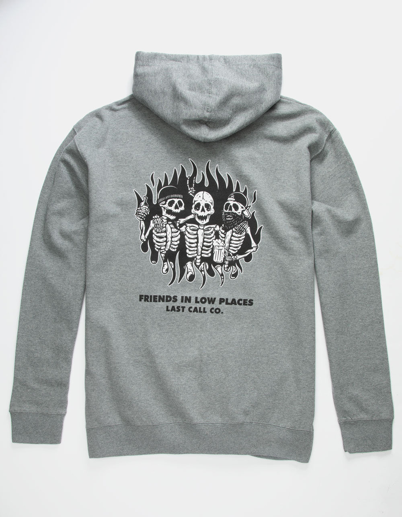 LAST CALL CO. Low Places Mens Hoodie - HEATHER GRAY | Tillys