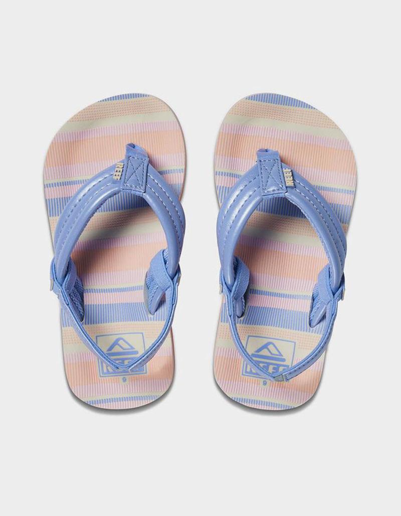 REEF Little Ahi Girls Sandals - BLUE - 9 | Tillys