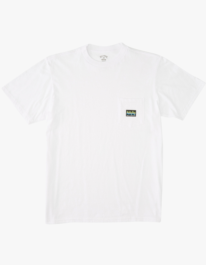 BILLABONG Pocket Labels Mens Pocket Tee - WHITE | Tillys