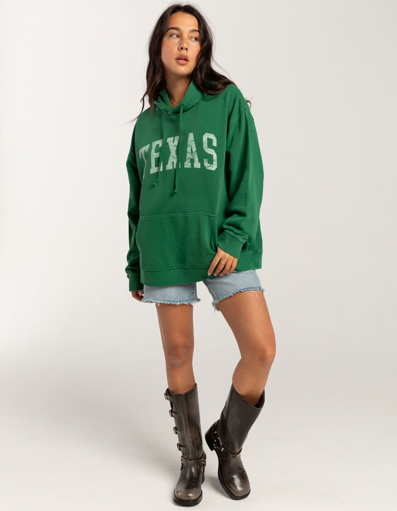 FULL TILT Texas Womens Hoodie - GREEN - M | Tillys