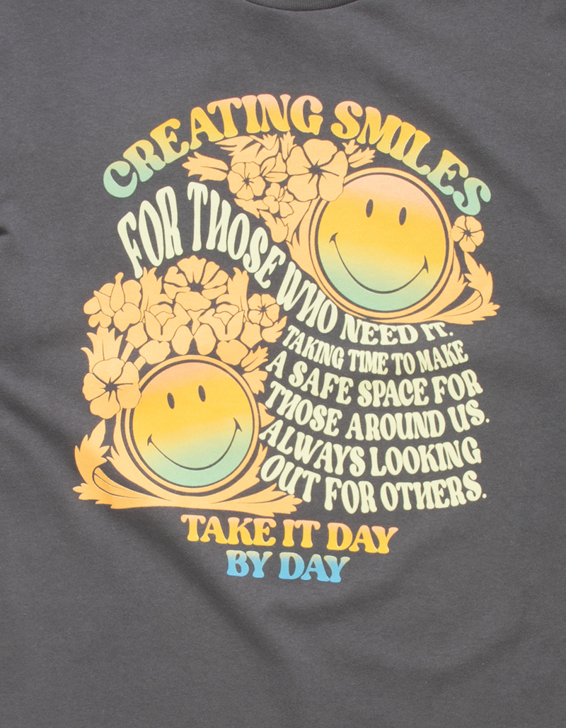 RSQ x Smiley® Creating Smiles Mens Tee - BLACK | Tillys
