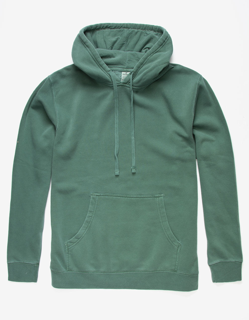 INDEPENDENT TRADING COMPANY Pigment Dye Mens Forest Hoodie - FOREST ...