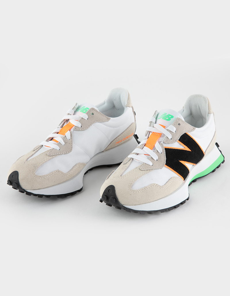 NEW BALANCE 327 Womens Shoes - WHT/MANGO | Tillys