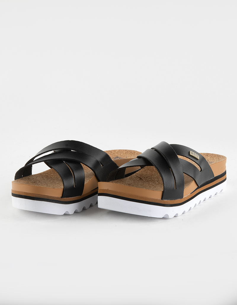 REEF Cushion Bloom Hi Womens Sandals - BLACK - 7.5 | Tillys