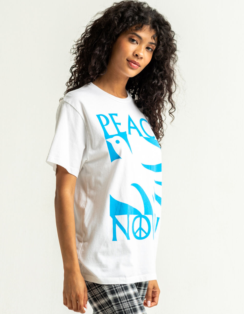 OBEY Peace Now Womens Tee - WHITE - L | Tillys