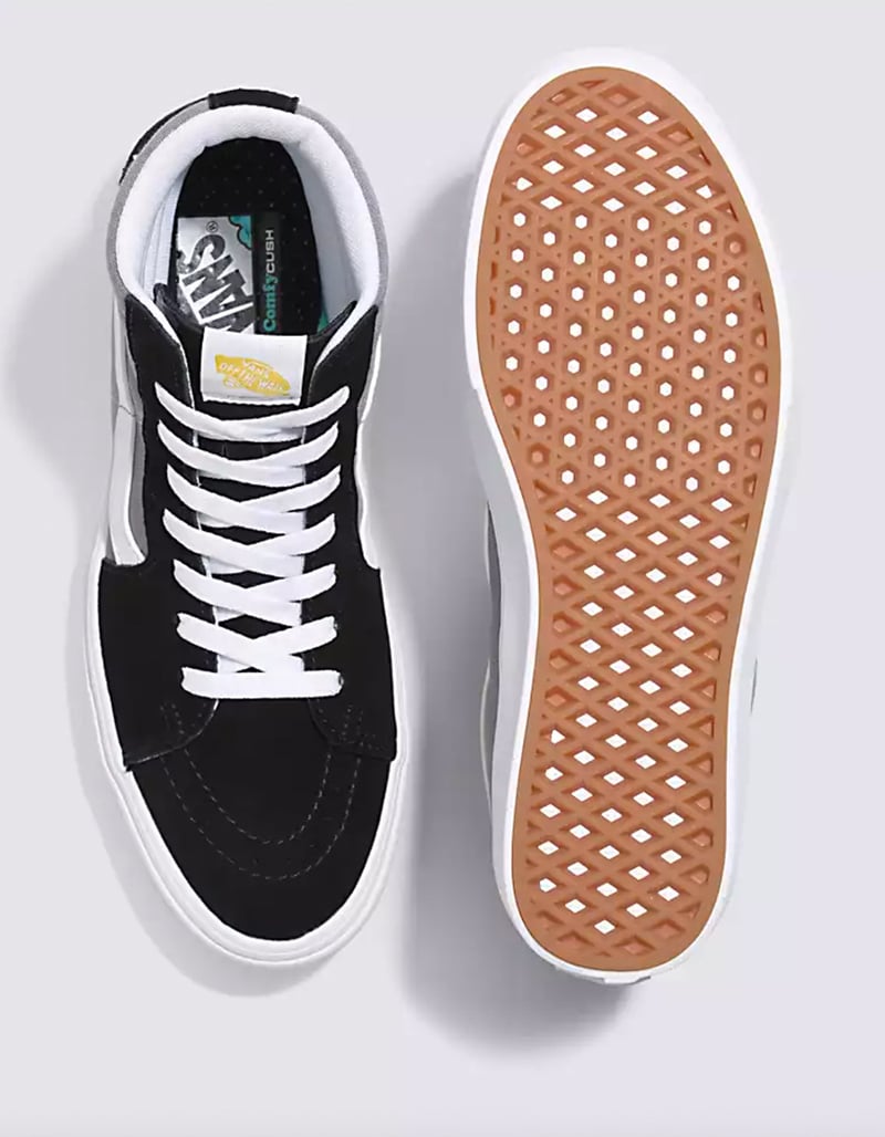 VANS Sk8-Hi ComfyCush Showcase Shoes - BLK/GRY | Tillys