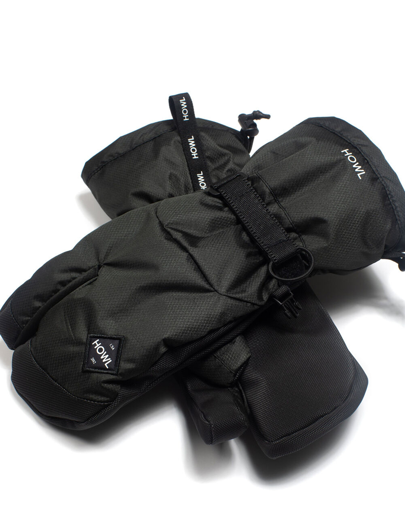 HOWL SUPPLY Trigger Snow Mitts - BLACK | Tillys