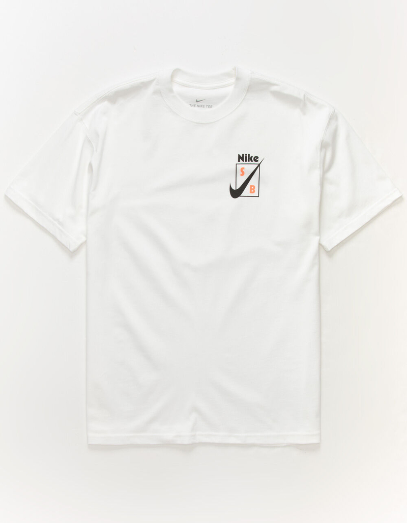 NIKE SB Jagged Mens T-Shirt - WHITE | Tillys