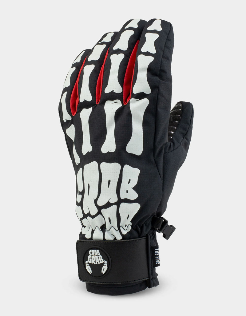CRAB GRAB Five Mens Snow Gloves - BONE - L | Tillys