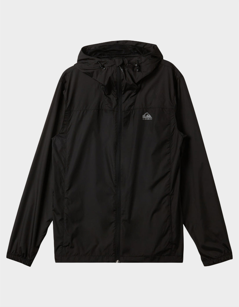 QUIKSILVER Overcast Mens Windbreaker Jacket - BLACK - L | Tillys