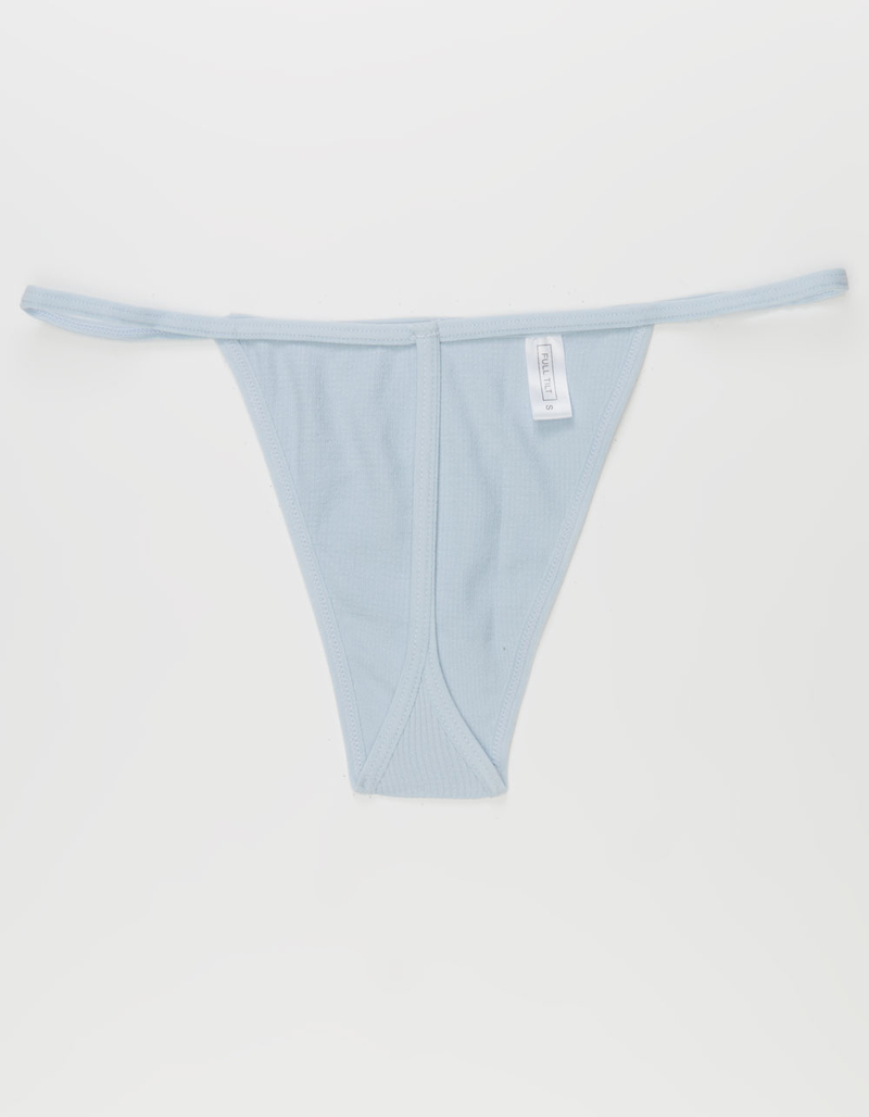 FULL TILT Rib Seamless G-String Panties - BLUE | Tillys