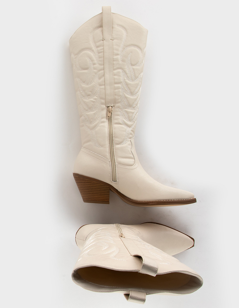 COCONUTS by Matisse Dixie Womens Tall Western Boots - WHITE | Tillys