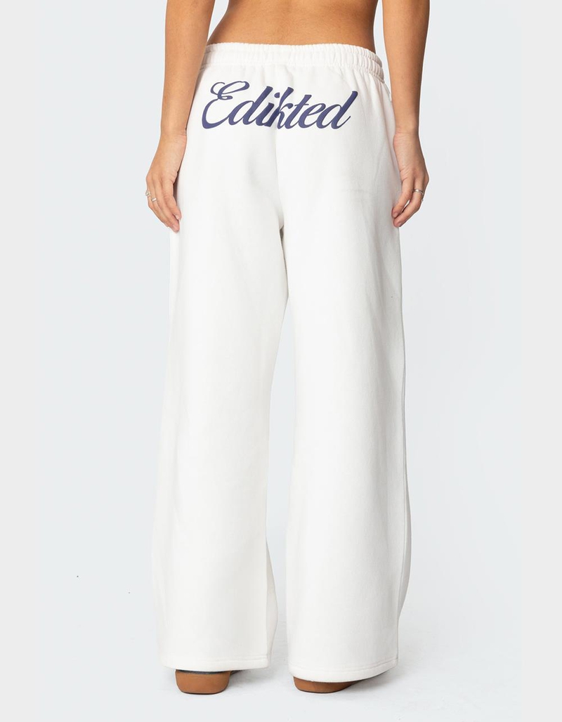 EDIKTED Miss Edikted Sweatpants - WHITE - M | Tillys