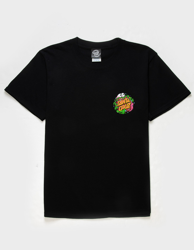 SANTA CRUZ Slasher Dot Boys Tee - BLACK | Tillys