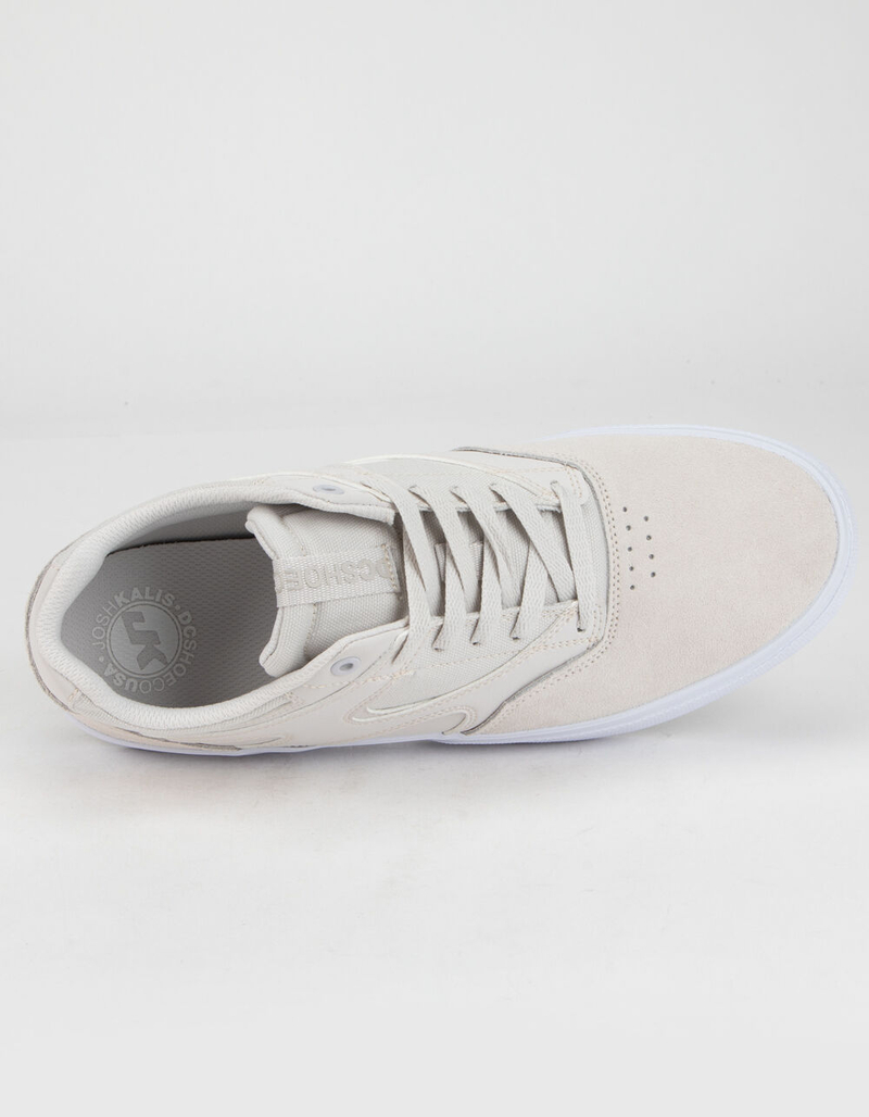 DC SHOES Kalis Vulc Mens White Shoes - WHITE COMBO - 11.5 | Tillys