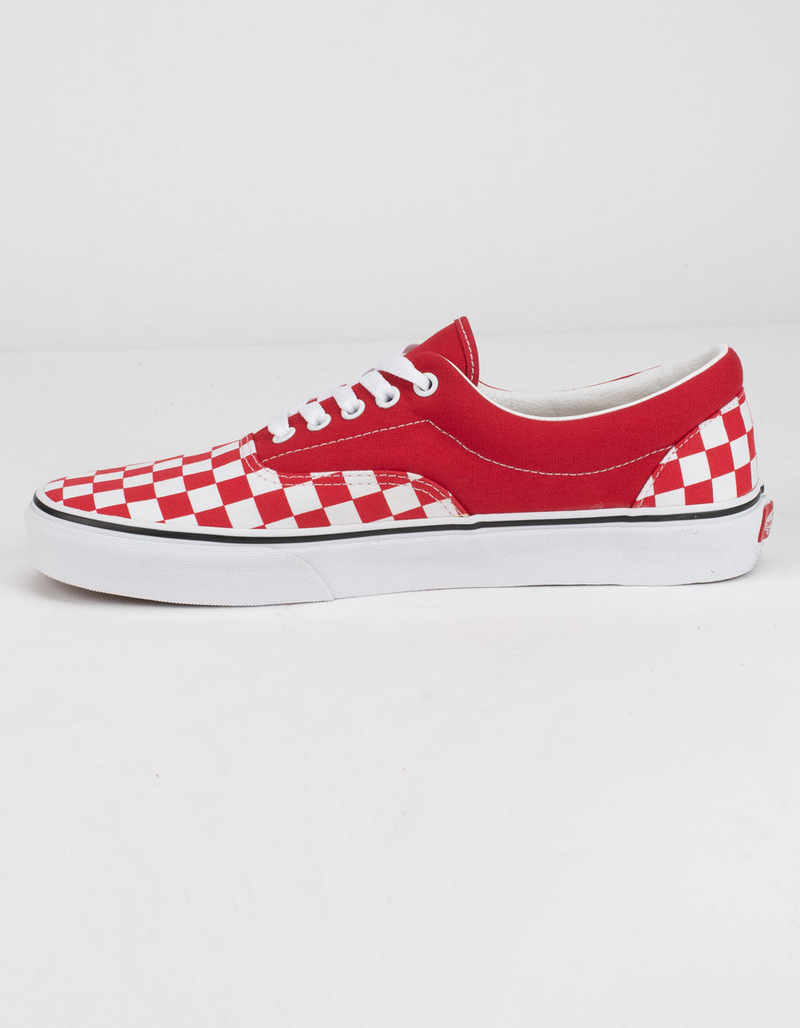 VANS Checkerboard Era Racing Red Shoes - RACING RED - M13 | Tillys