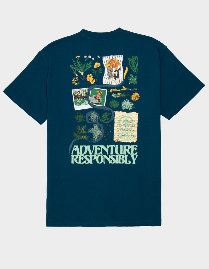 PARKS PROJECT Forest Forager Mens Tee - NAVY - XXL | Tillys