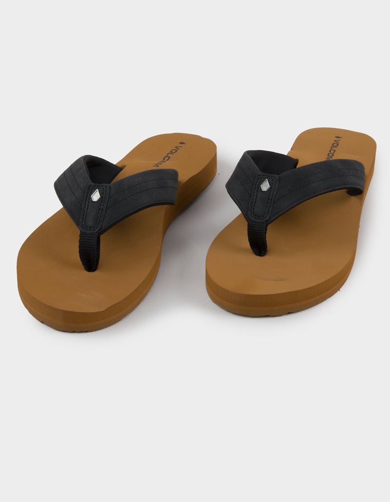 VOLCOM Boyfriend Womens Thong Sandals - BLACK - 8 | Tillys