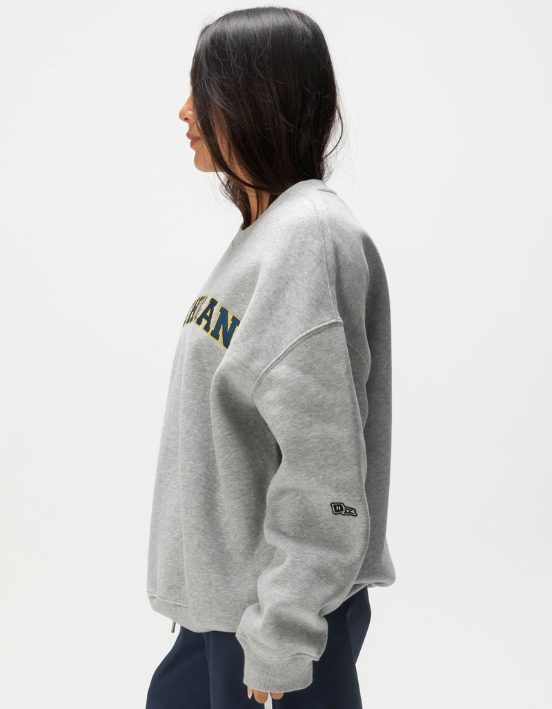 HYPE AND VICE University of Michigan Womens Crewneck Sweatshirt ...