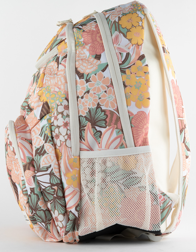 ROXY Shadow Swell Womens Medium Backpack - WHITE COMBO - ONE SIZE | Tillys