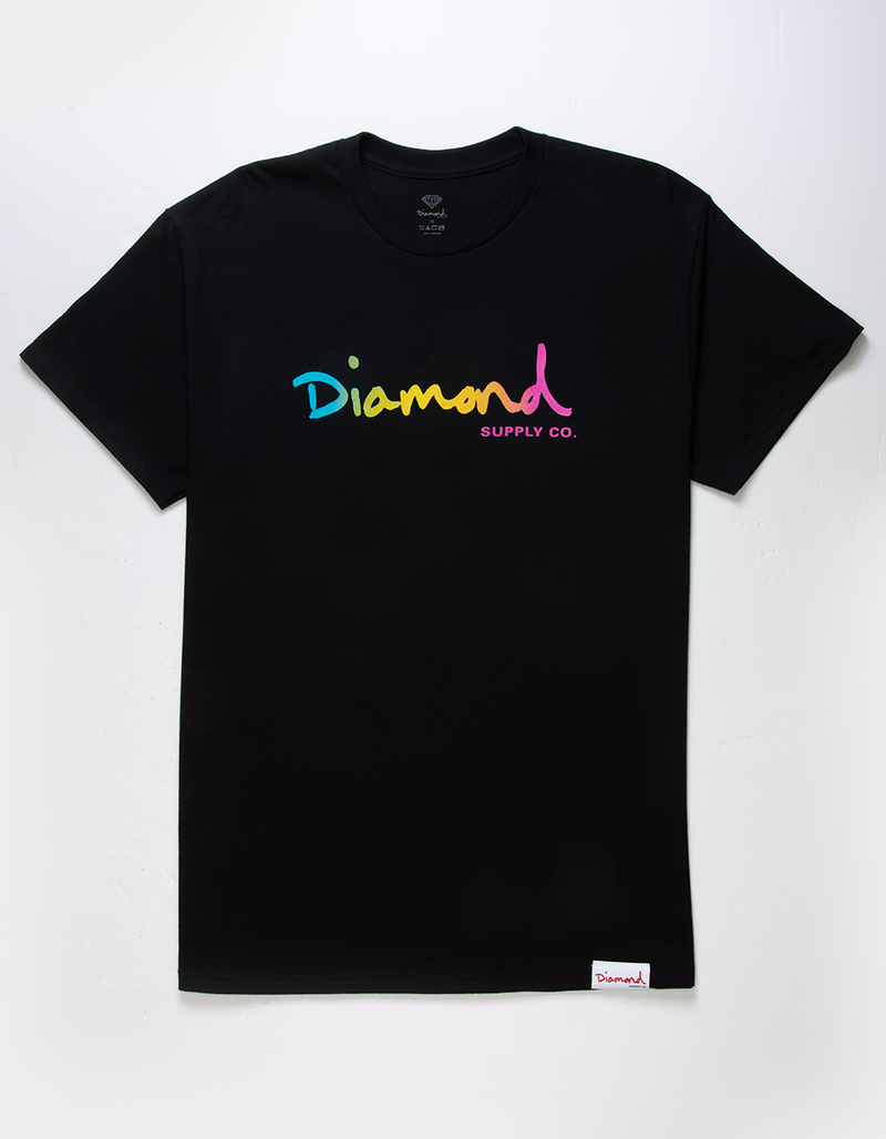 DIAMOND SUPPLY CO. OG Script Mens Tee - BLACK - XL | Tillys