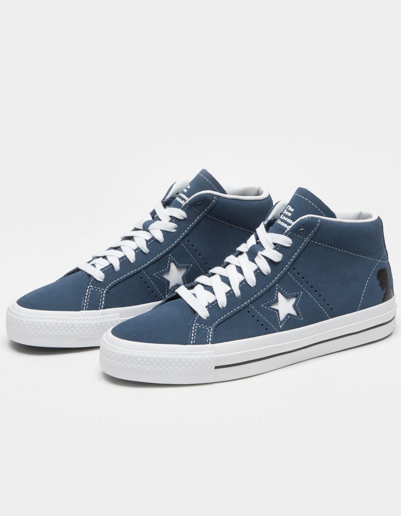 CONVERSE One Star Pro Mid Top Shoes - NAVY COMBO | Tillys