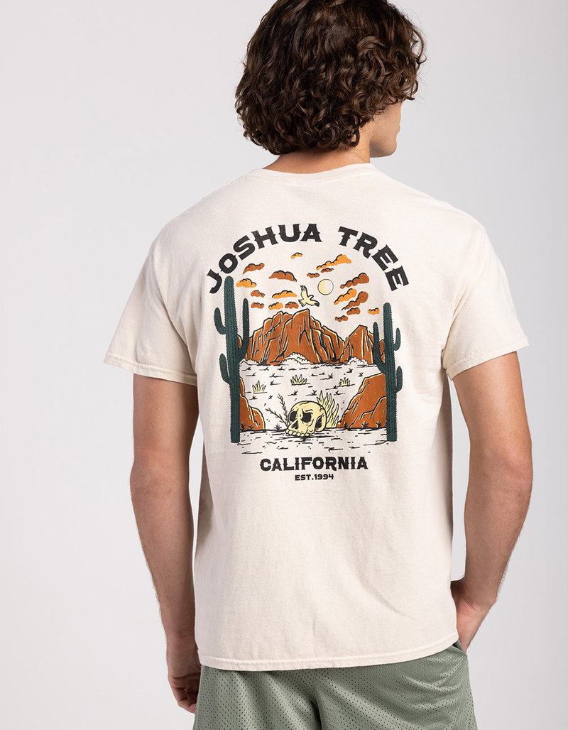 RSQ Mens Joshua Tree National Park Tee - TAUPE | Tillys