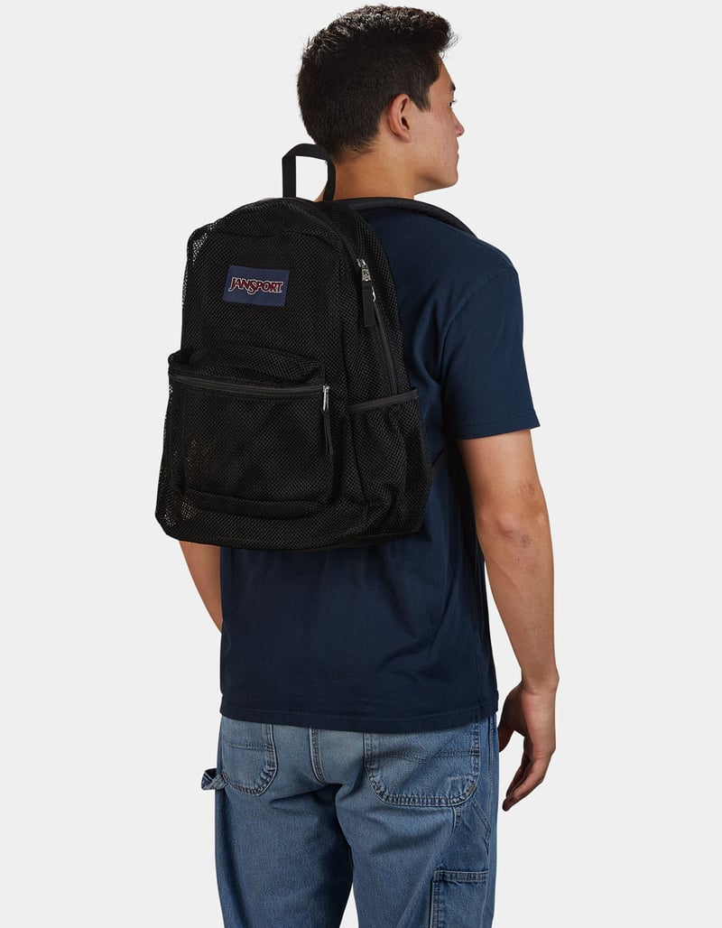 JANSPORT Eco Mesh Backpack - BLACK - ONE SIZE | Tillys