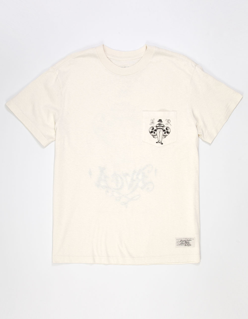 RVCA Invisible Man Mens Pocket Tee - OFF WHITE - XL | Tillys