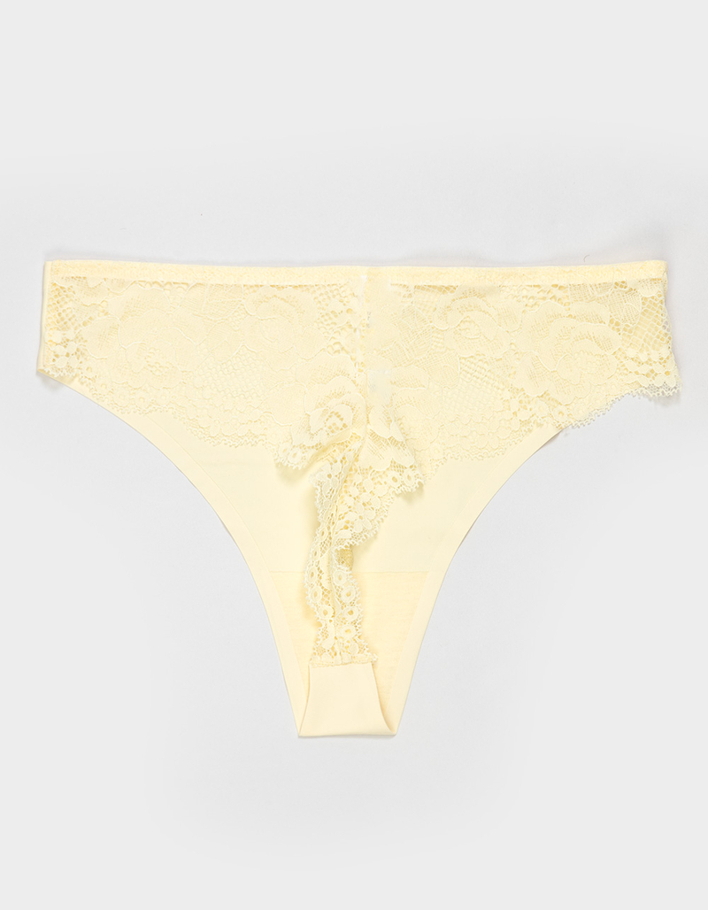 FULL TILT Lace Thong - YELLOW | Tillys