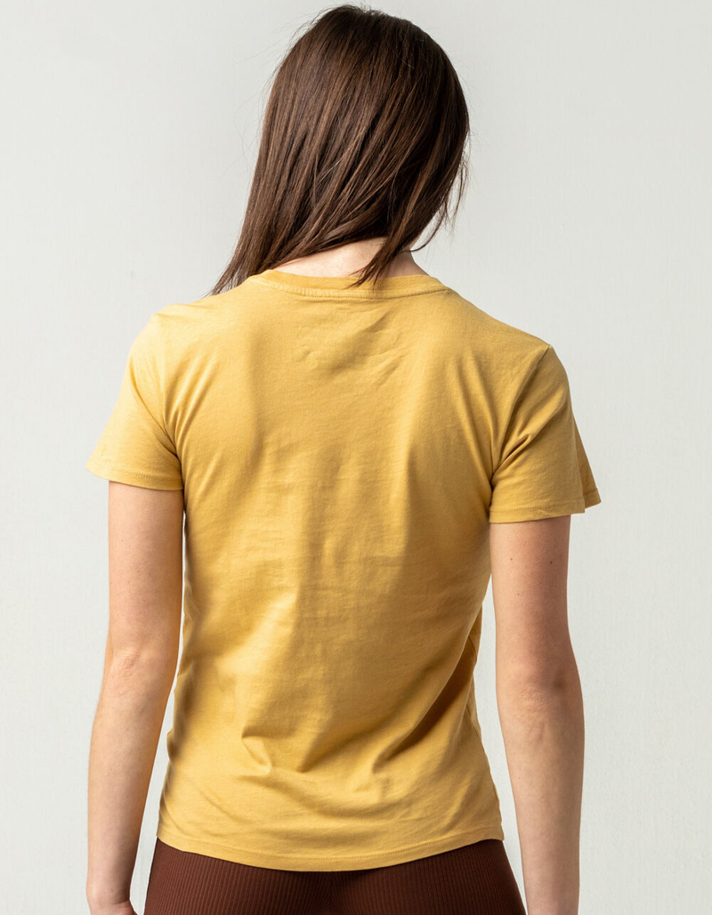 VOLCOM Stoked On Stone Womens Gold Tee - GOLD | Tillys