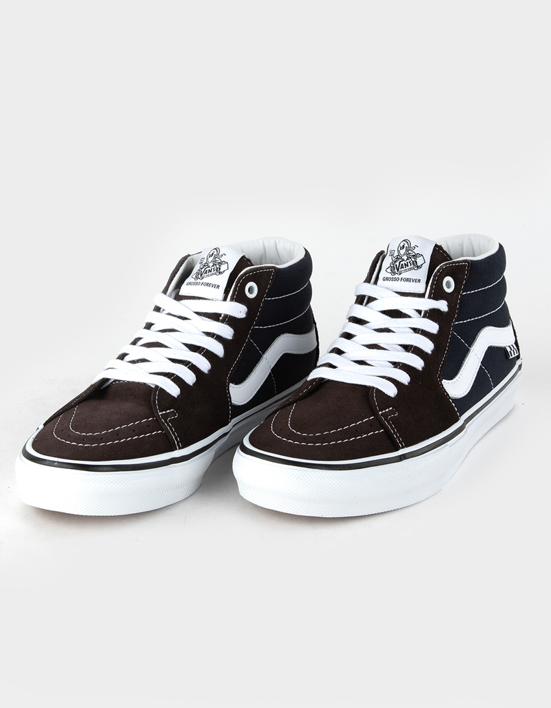 VANS Skate Grosso Mid Mens Shoes - BROWN/BLUE - 12 | Tillys