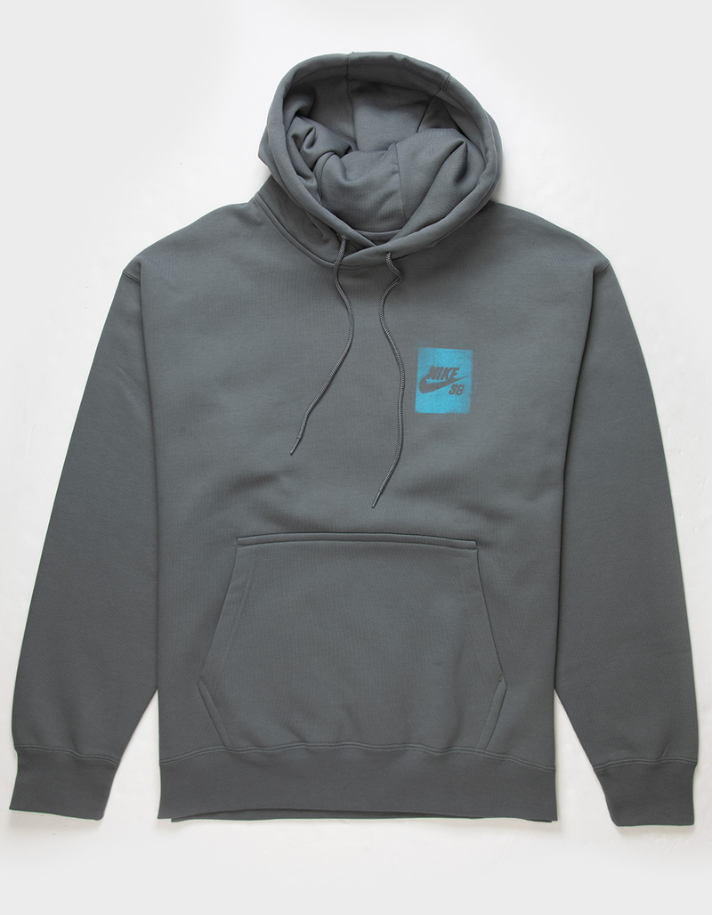 NIKE SB Stencil Mens Hoodie - GRAY | Tillys