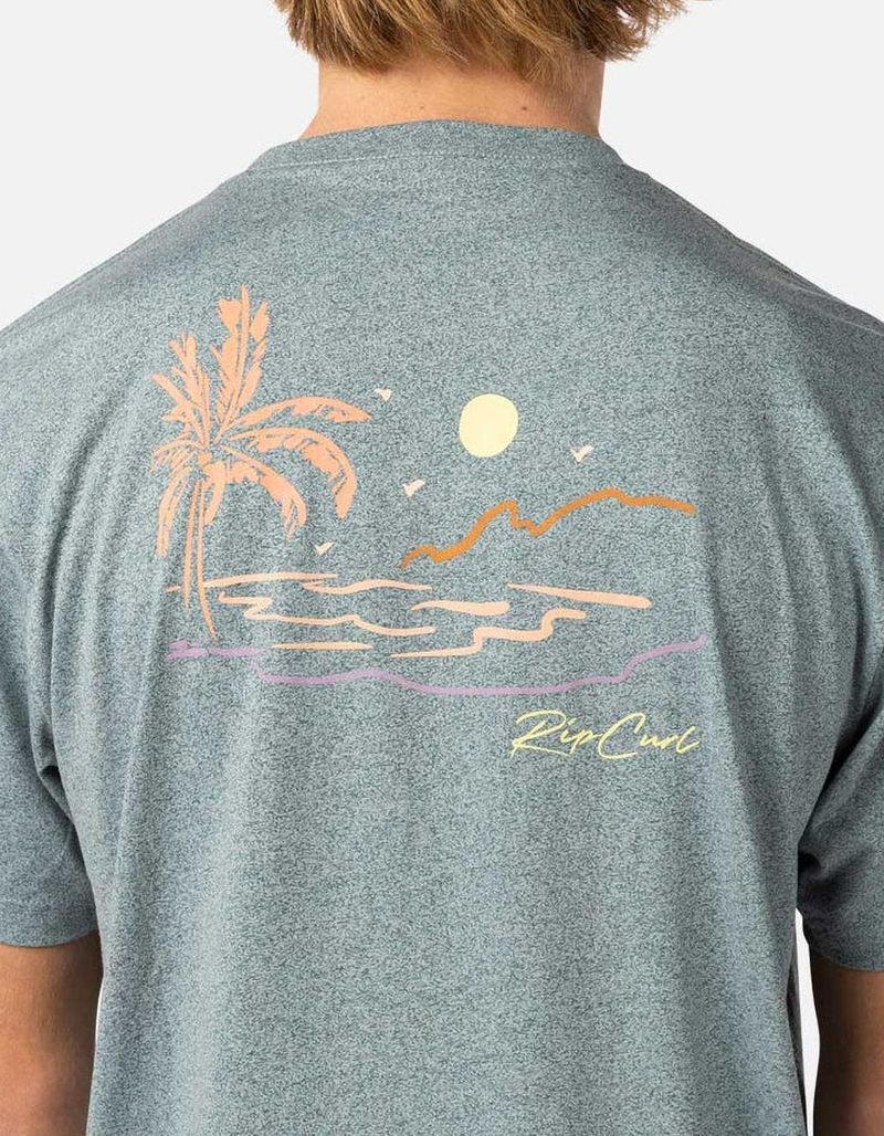 RIP CURL Coastal Mens Tee - BLUE | Tillys