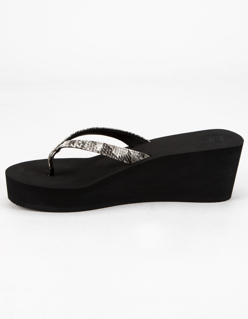 REEF Midnight Womens Platform Sandals - SNAKE - 9 | Tillys