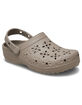 CROCS Floral Cut-Out Womens Classic Clogs - TAUPE | Tillys