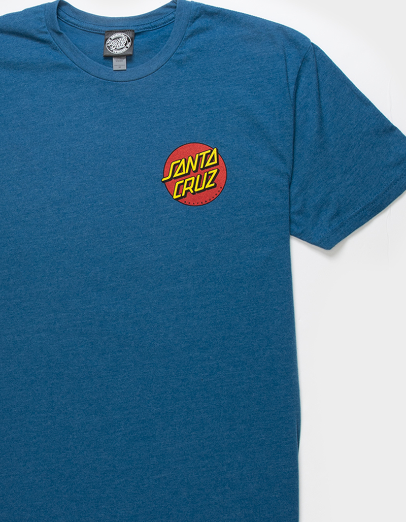 SANTA CRUZ Classic Dot Mens Tee - BLUE - XXL | Tillys