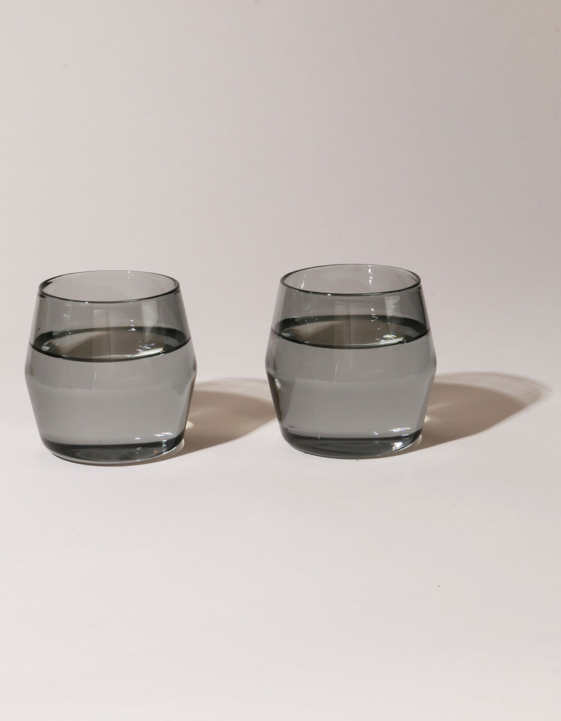 YIELD Century 6 oz Glasses - Set of Two - GRAY - ONE SIZE | Tillys