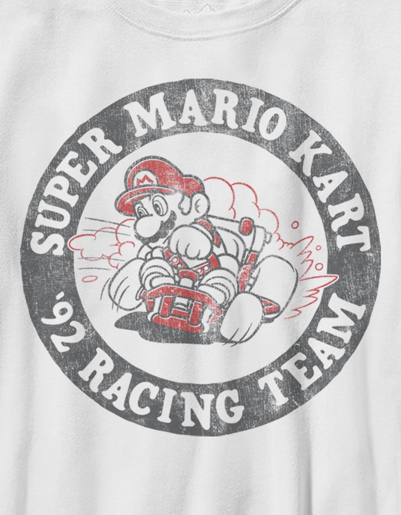 NINTENDO Super Mario Racing Team Unisex Kids Tee - WHITE - S | Tillys