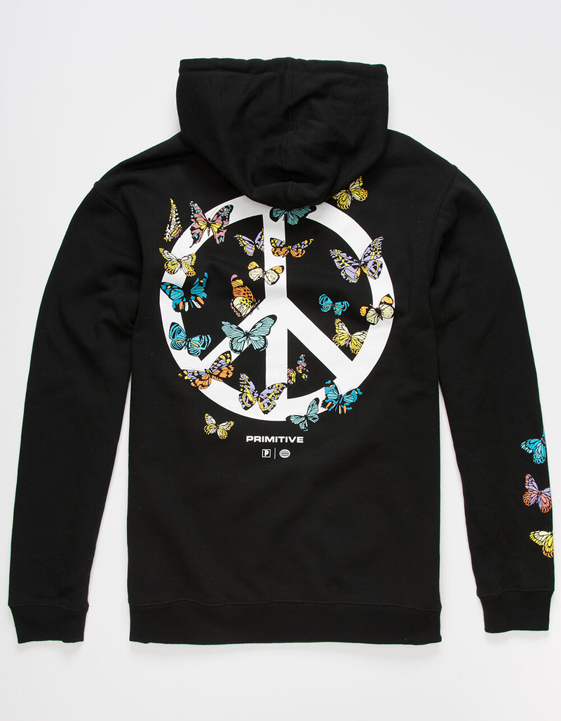 PRIMITIVE Codes Mens Black Hoodie - BLACK - XXL | Tillys