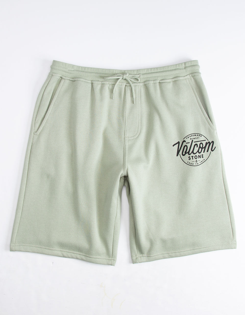 VOLCOM Rainmaker Sage Mens Sweat Shorts - SAGE | Tillys