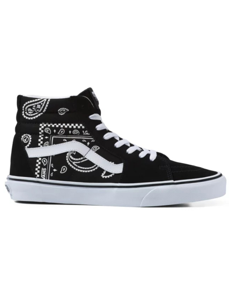 VANS Peace Paisley Sk8-Hi Shoes - BLK/WHT - M11.5 | Tillys