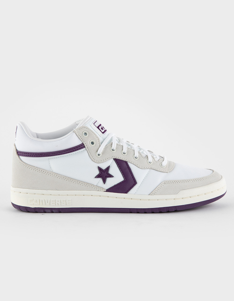 CONVERSE Fastbreak Pro Suede Mid Top Shoes - WHT/BERRY - M13 | Tillys