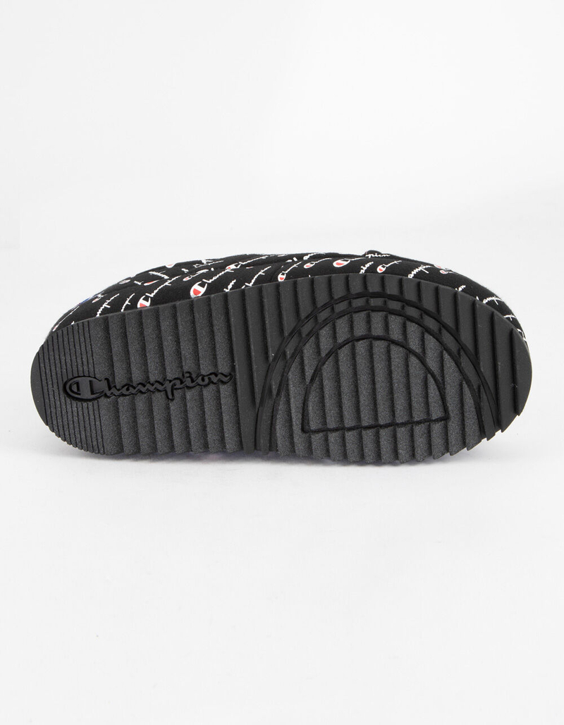 CHAMPION University Script Black Womens Slippers - BLACK/WHITE | Tillys