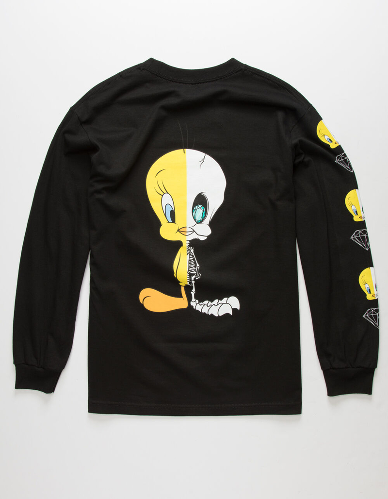 DIAMOND SUPPLY CO. x Looney Tunes X-Ray Tweety Mens T-Shirt - BLACK ...