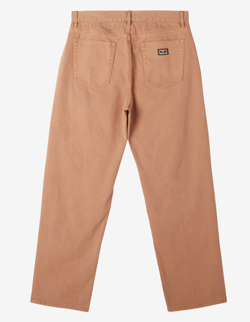 OBEY Hardwork Mens Pigment Denim Work Pants - TAUPE - 31 | Tillys